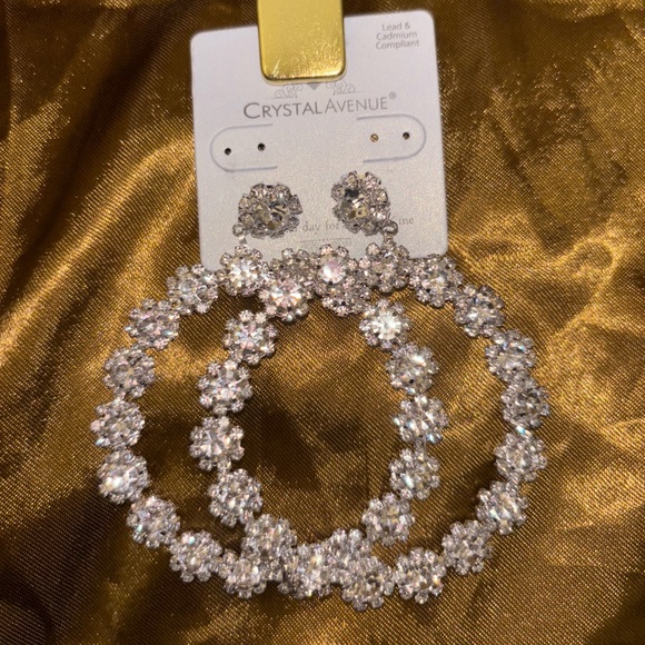 Jewelry | New Hoop Earrings Formal Wedding Prom Church Party Gift ...